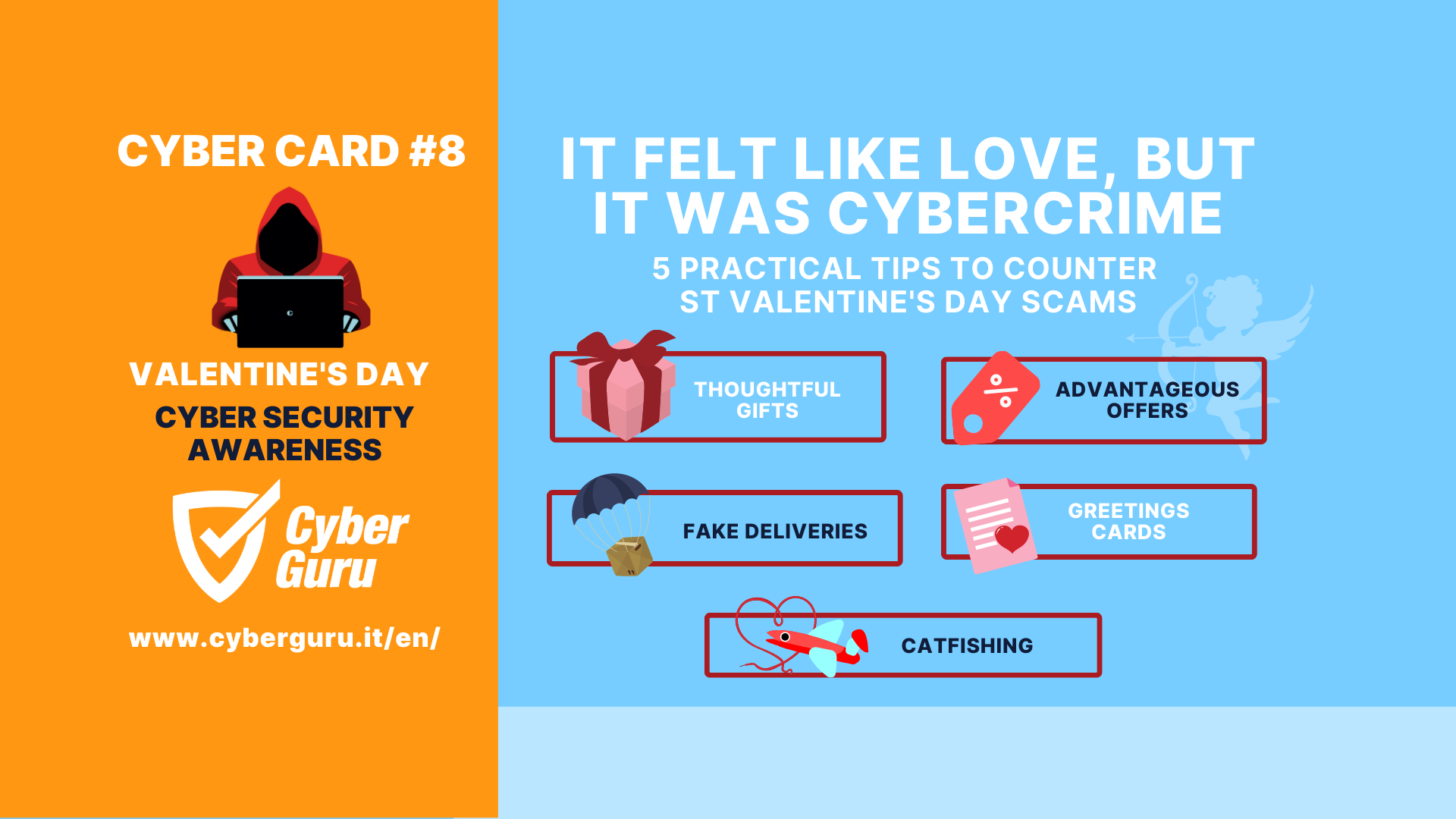 Cyber Card #08 - Valentine's Day - Cyber Guru Awareness